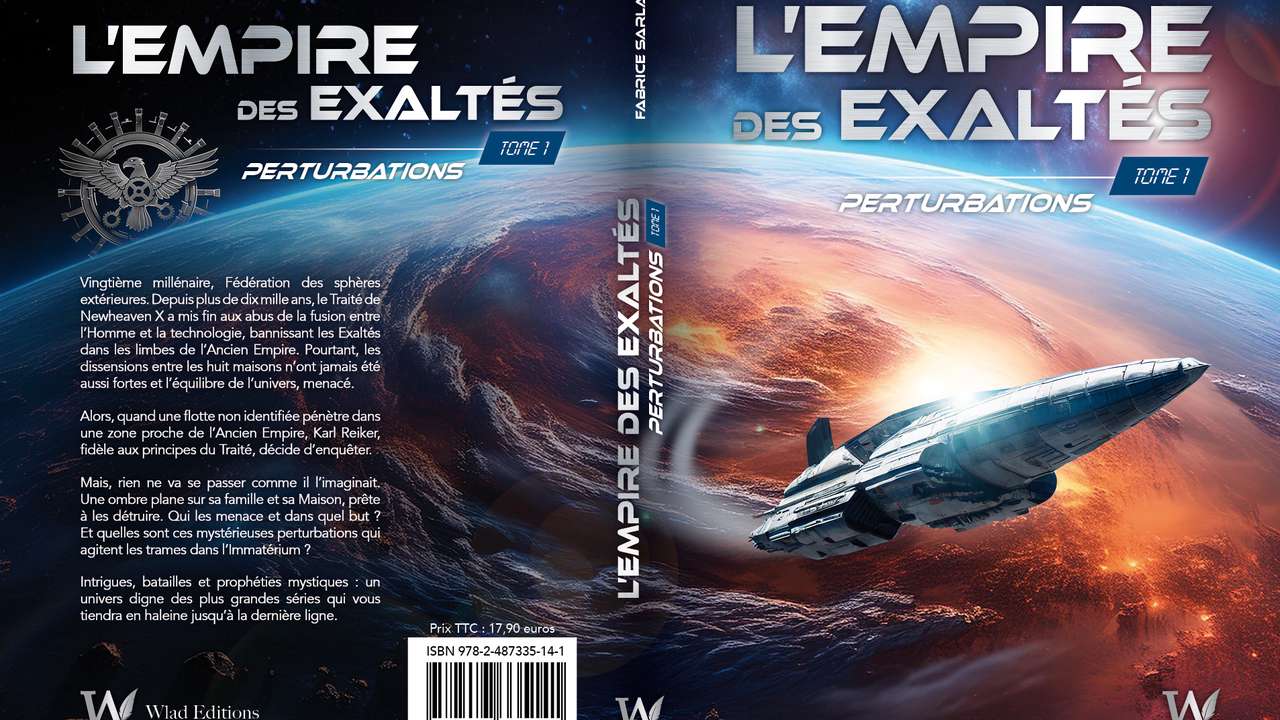 Pré-commande: L'empire des exaltés - Tome1 (Science-fiction) - Ulule