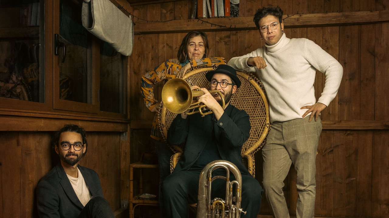 "Across the lines" Andrea Glockner quartet