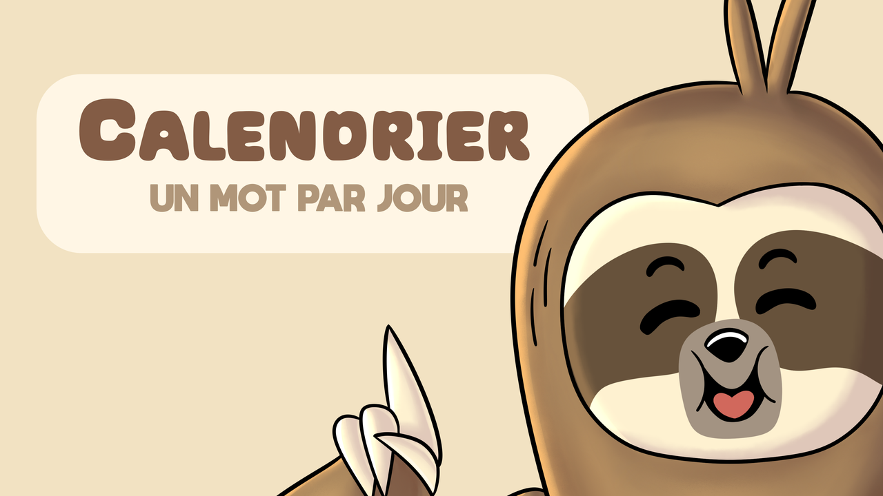 Calendrier de vocabulaire