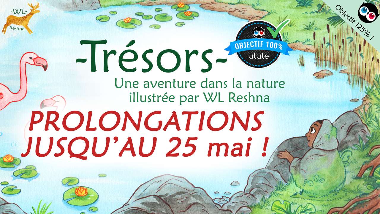 "Trésors", un album illustré pour explorer la nature - Ulule
