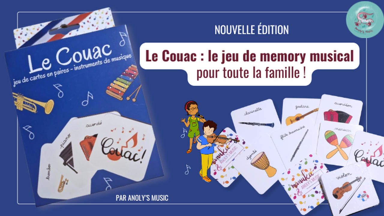 Soutenez "Le Couac", un jeu éducatif pour l'éveil musical