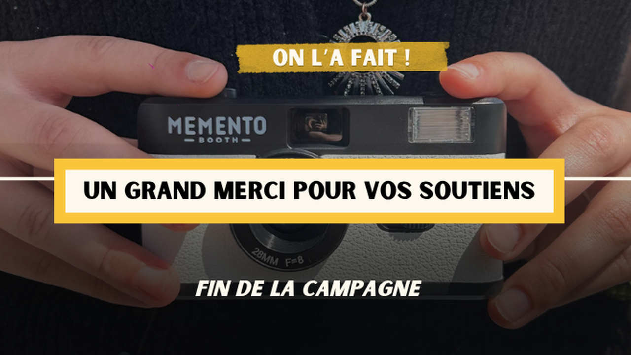 Memento Booth : La cabine photo de demain