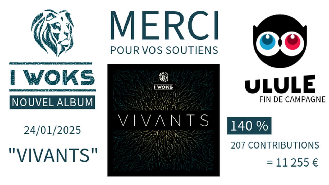 - I WOKS - NOUVEL ALBUM 2025