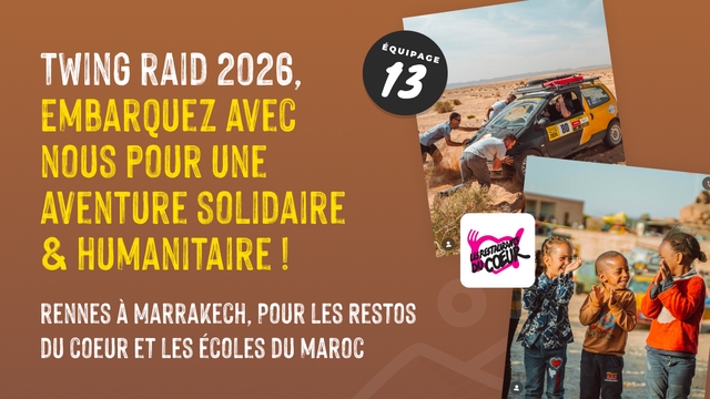 Twing Raid 2026 - Embarquez pour une aventure humanitaire