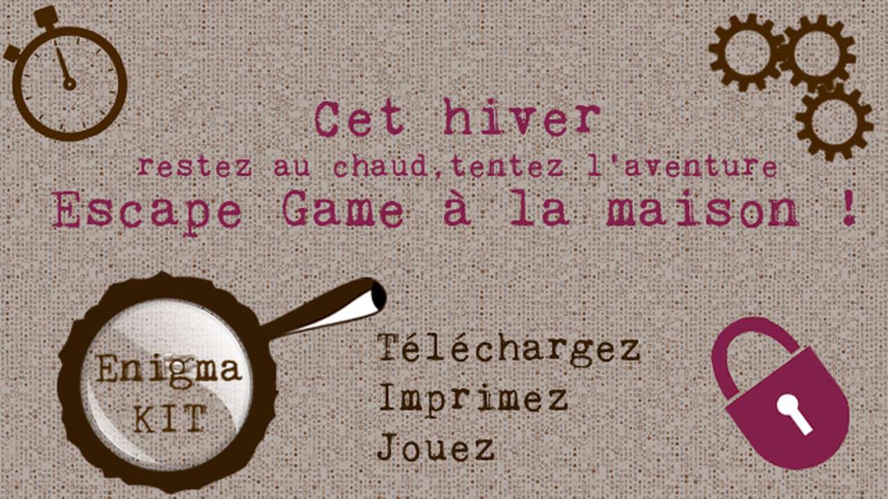 Enigmakit : un Escape Game à la maison