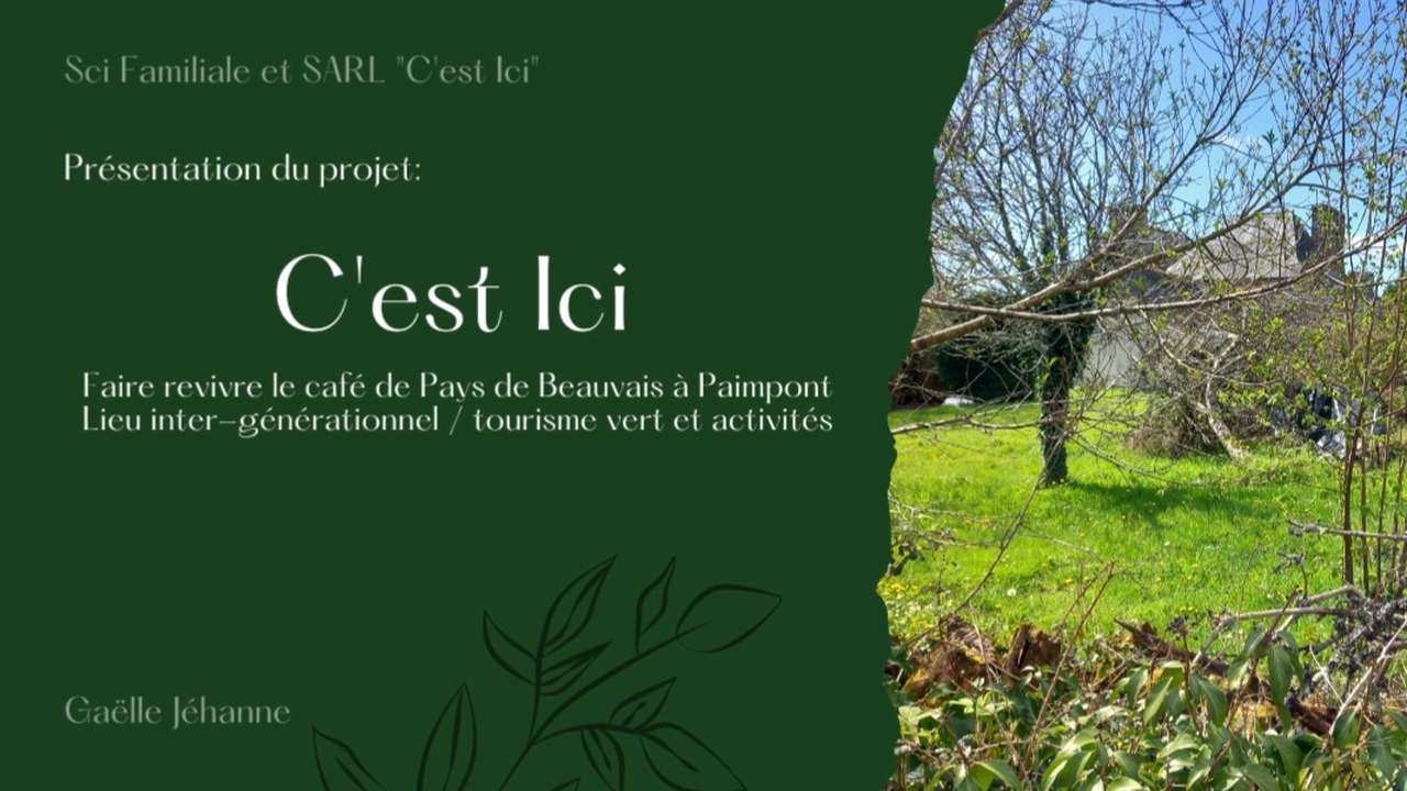 "C'est Ici" lieu intergénérationnel