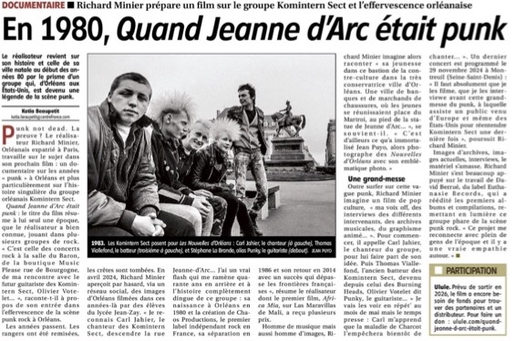 Quand Jeanne d'Arc était Punk - 1981-2024 Komintern Sect