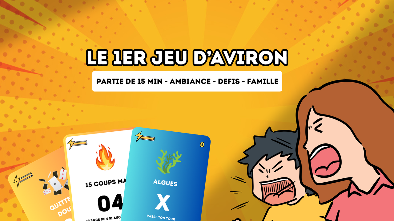 Rame, bluffe, gagne ! Le 1er jeu d’aviron est là ! - Ulule