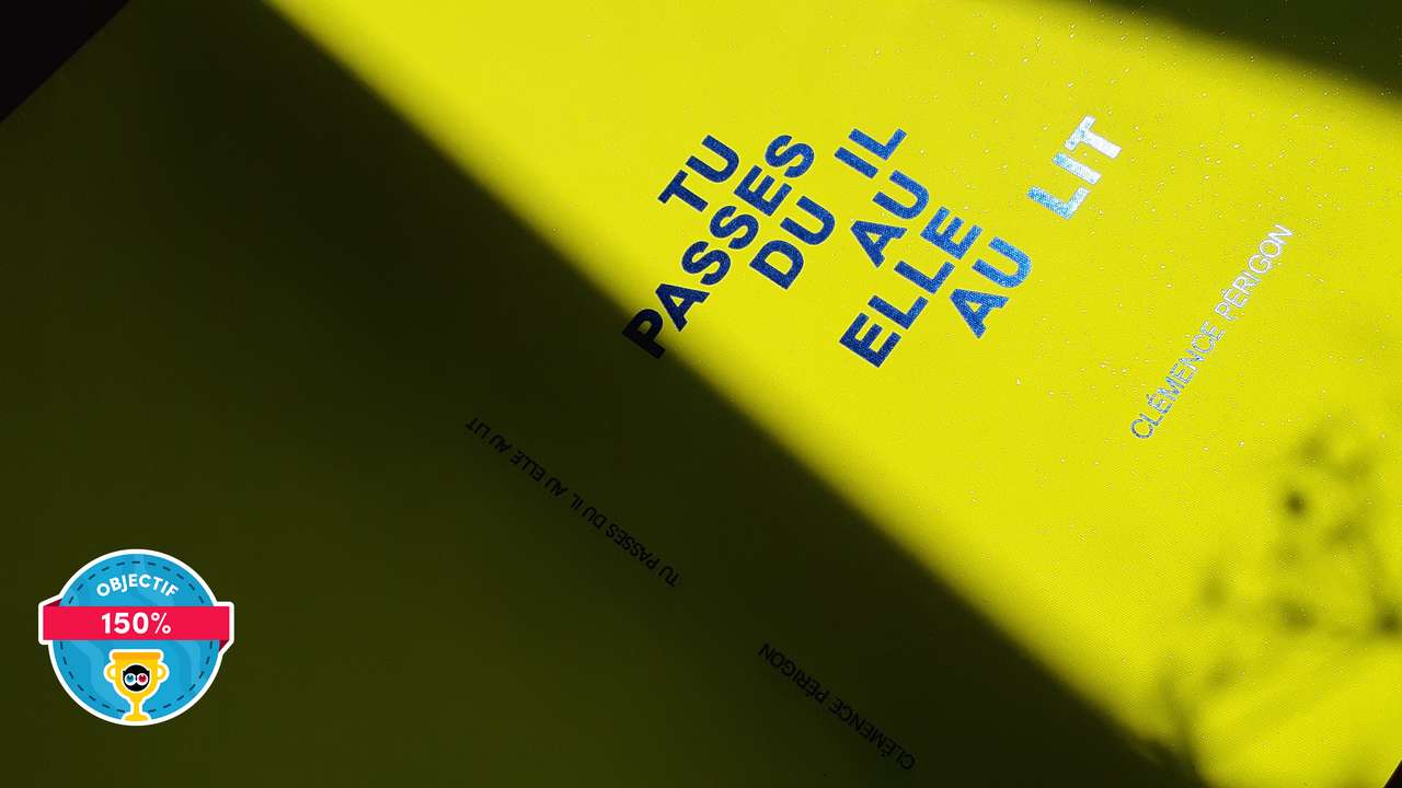 tu passes du il au elle au lit