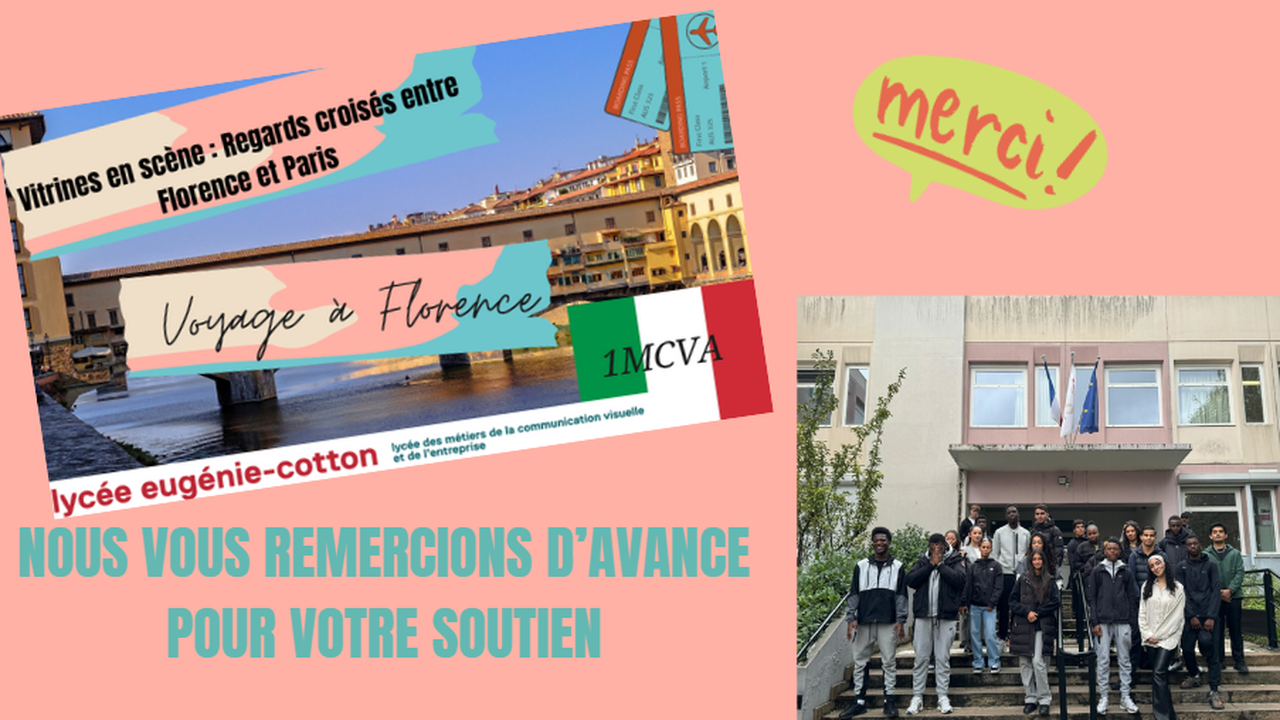 Vitrine en scène : Regards croisés entre Paris et Florence