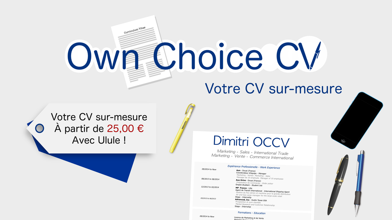 Own Choice CV - Ulule