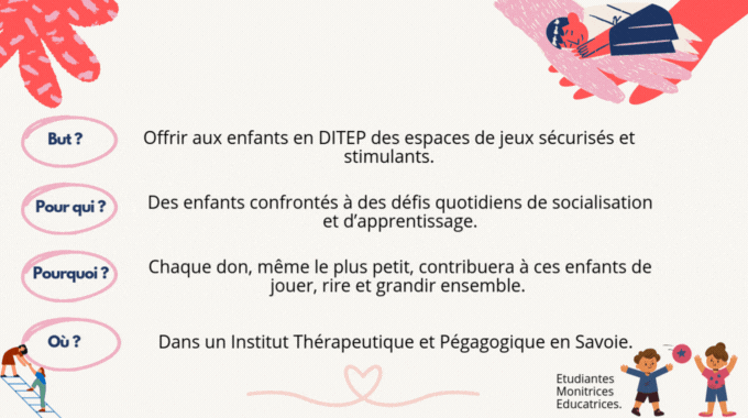 Une main tendue pour des enfants en difficultés.