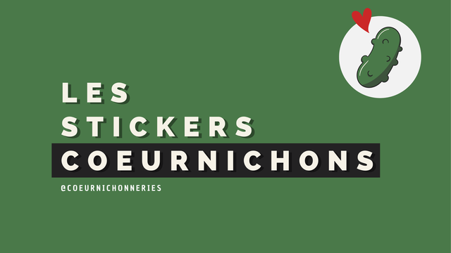 STICKERS COEURNICHONS