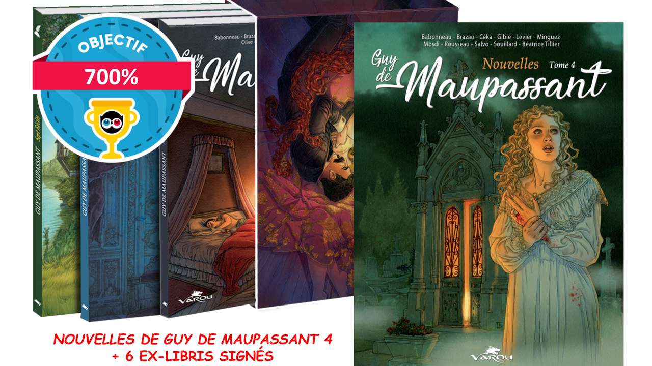 Nouvelles de Guy de Maupassant tome 4