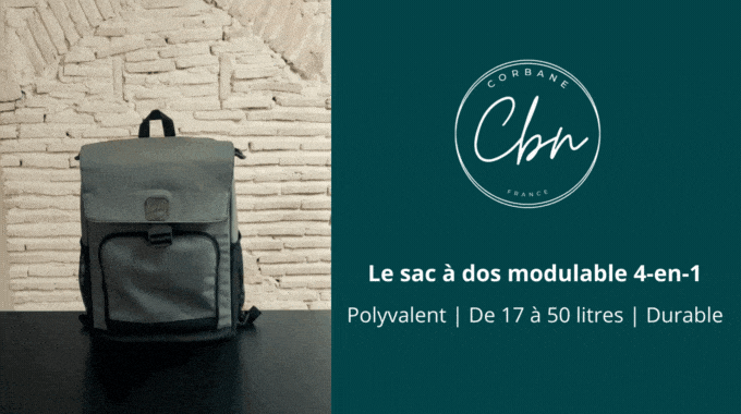 Corbane, le premier sac à dos 4 en 1, modulable et évolutif - Ulule