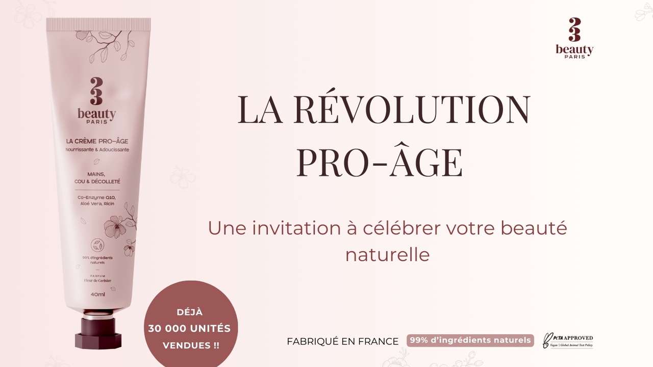 Crème Pro-âge : la révolution 3 en 1 par 23Beauty Paris - Ulule