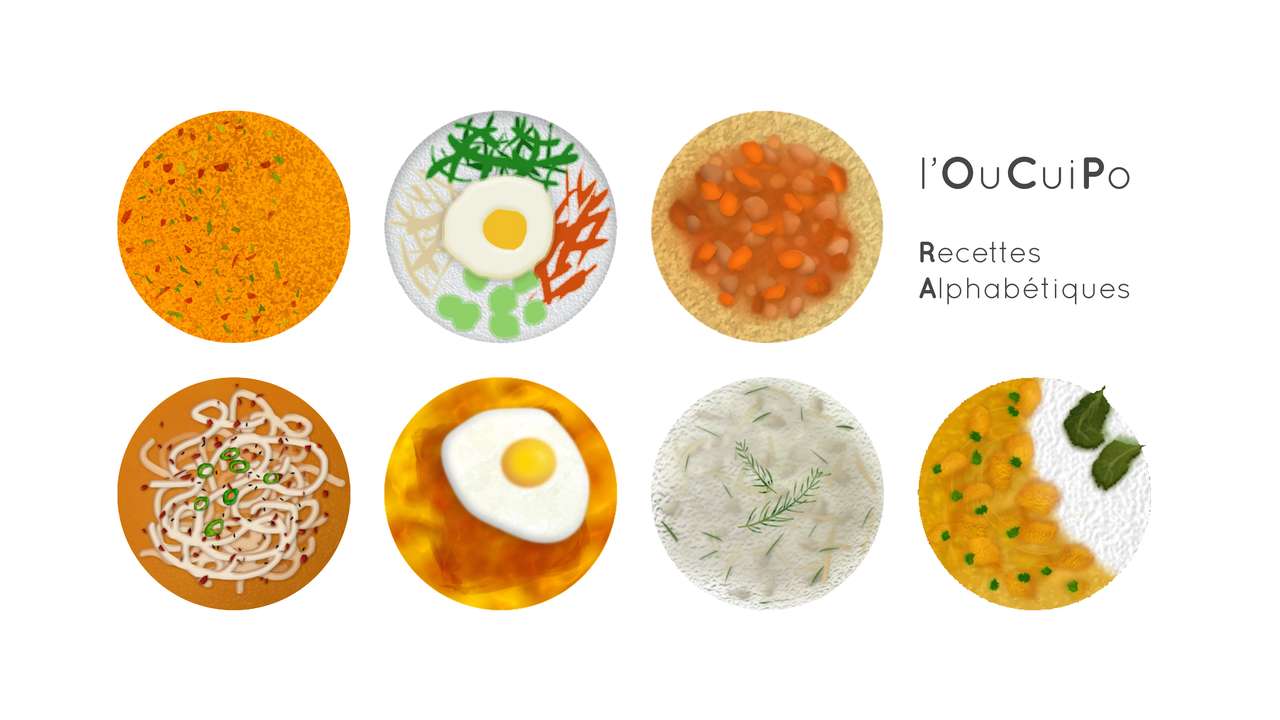l'OuCuiPo : Recettes Alphabétiques