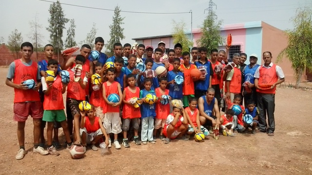 Une bibliothèque pour Saghden (Maroc)