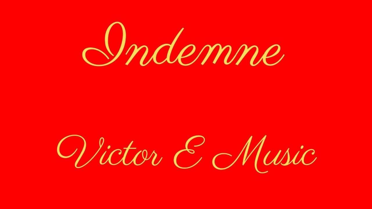 INDEMNE : NOUVEAU clip musical de Victor E Music