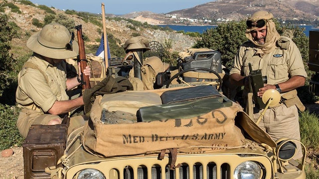 Reenactors at the 80th Anniversary of the Battle of Leros - Ulule