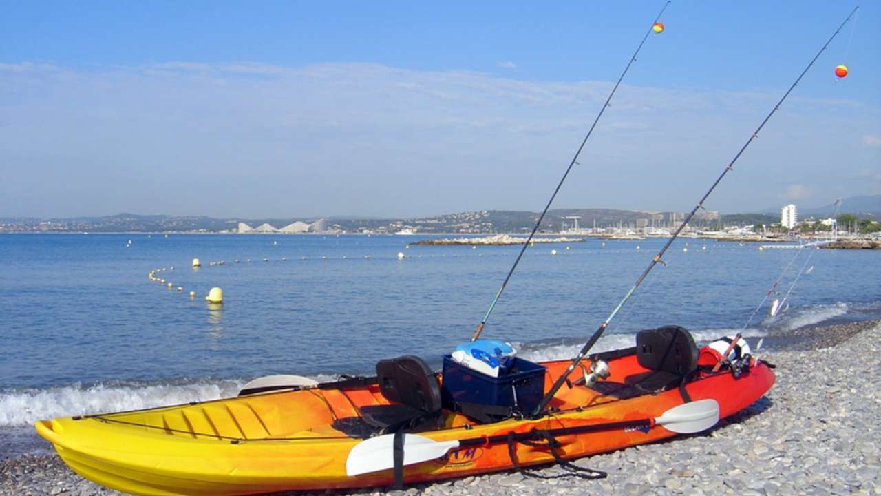 Initiation à la pêche en kayak