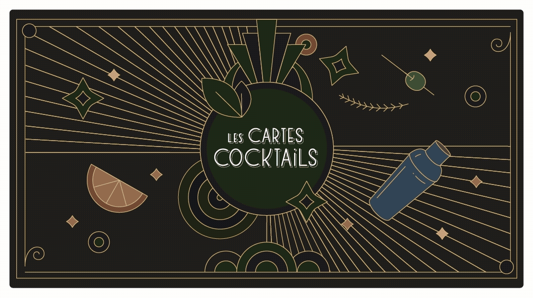 Les Cartes Cocktails 🍹🍸