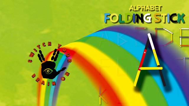 ALPHABET FOLDING STICK