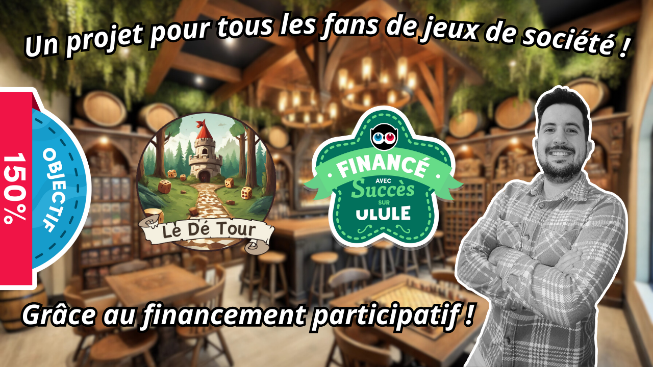 Le Dé Tour 🎲 Bar à jeux - Ulule