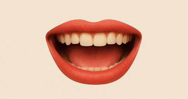 Envie de rire avec la bouche