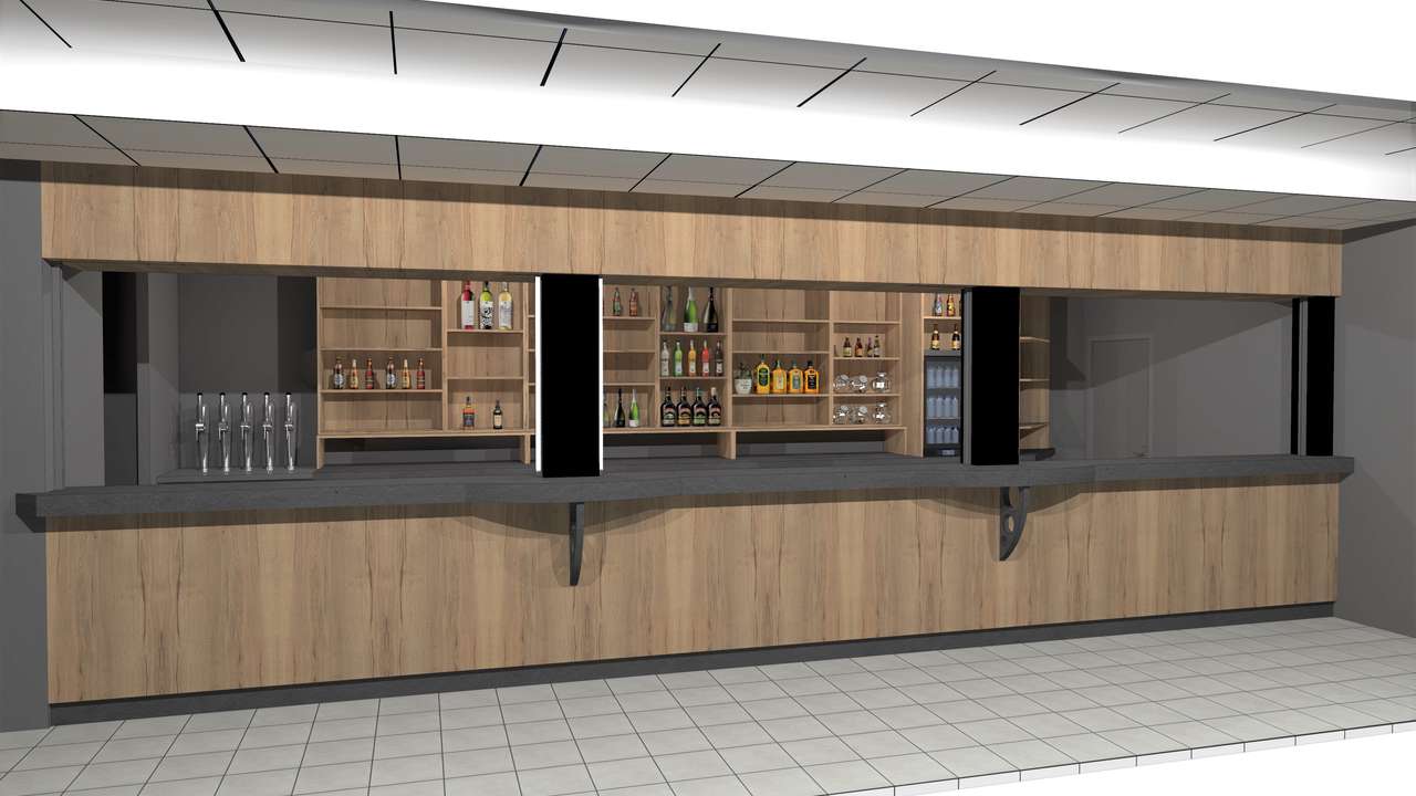 Rénovation de l'ancien Bar Télécom Bretagne