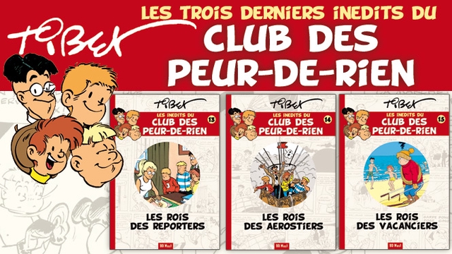 5ème série des inédits du Club des "Peur-de-rien"
