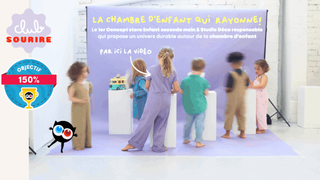 CLUB SOURIRE - La chambre d'enfant qui rayonne!