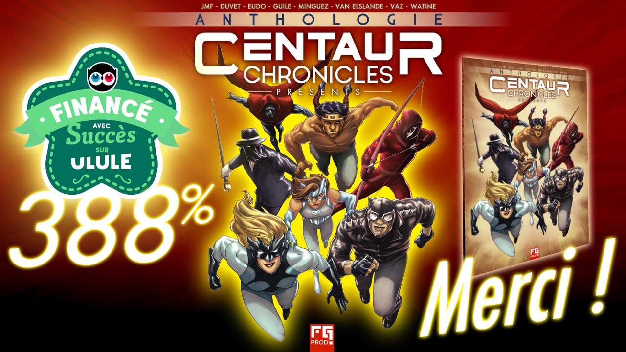 Anthologie Centaur Chronicles Presents - Ulule