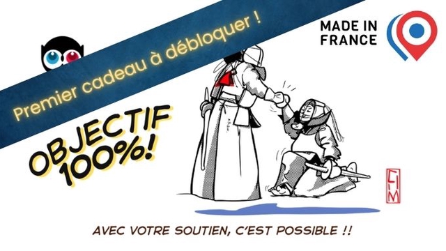 Tenugui - Croquis Championnats d'Europe de kendo 2025