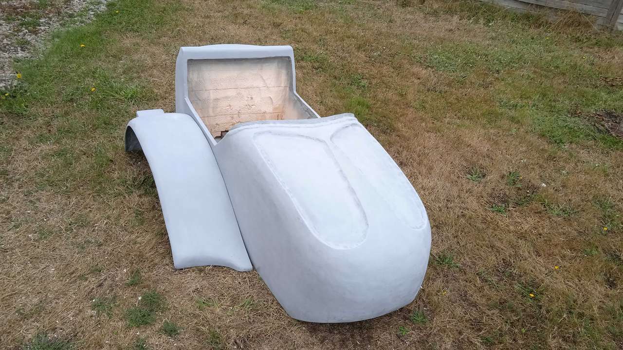 Restauration side car Roca Van Van 90 - 1972