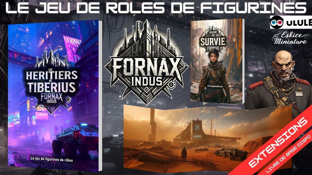 Fornax Indus - 2 nouveaux livres extension + Ecran de MJ