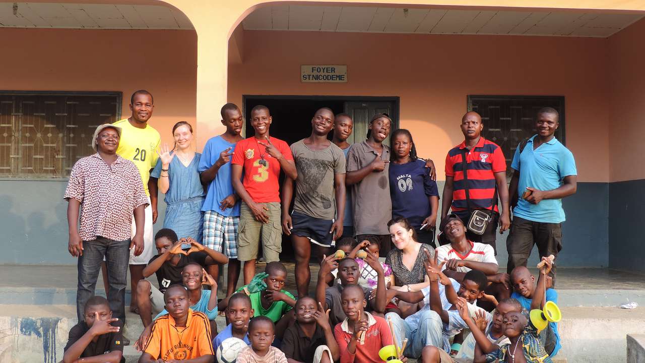 Chantier solidaire au Cameroun