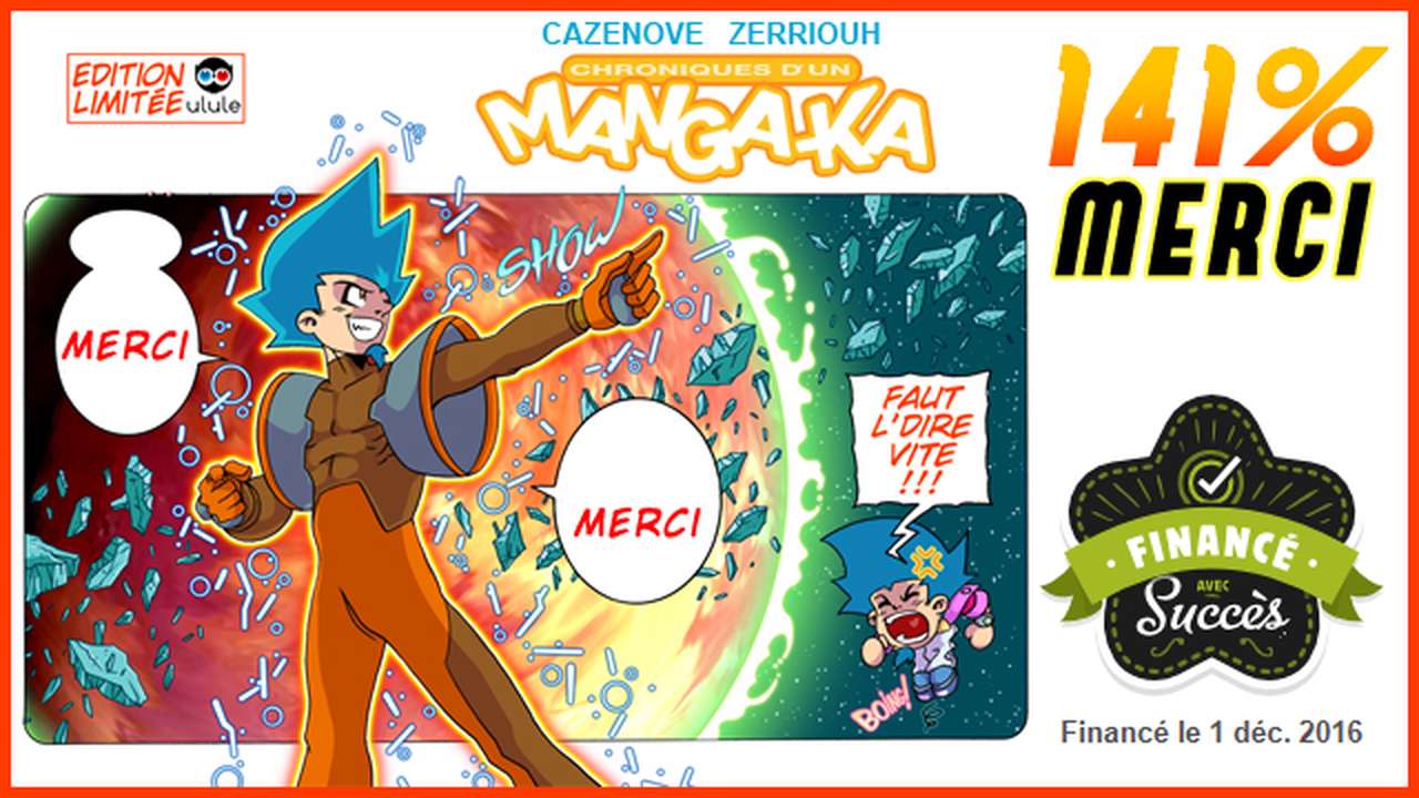 Chroniques d'un Manga-Ka - Ulule