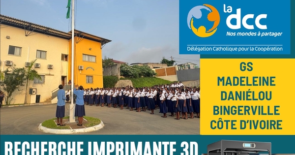 Des imprimantes 3D pour le GS Madeleine Daniélou Abidjan CI