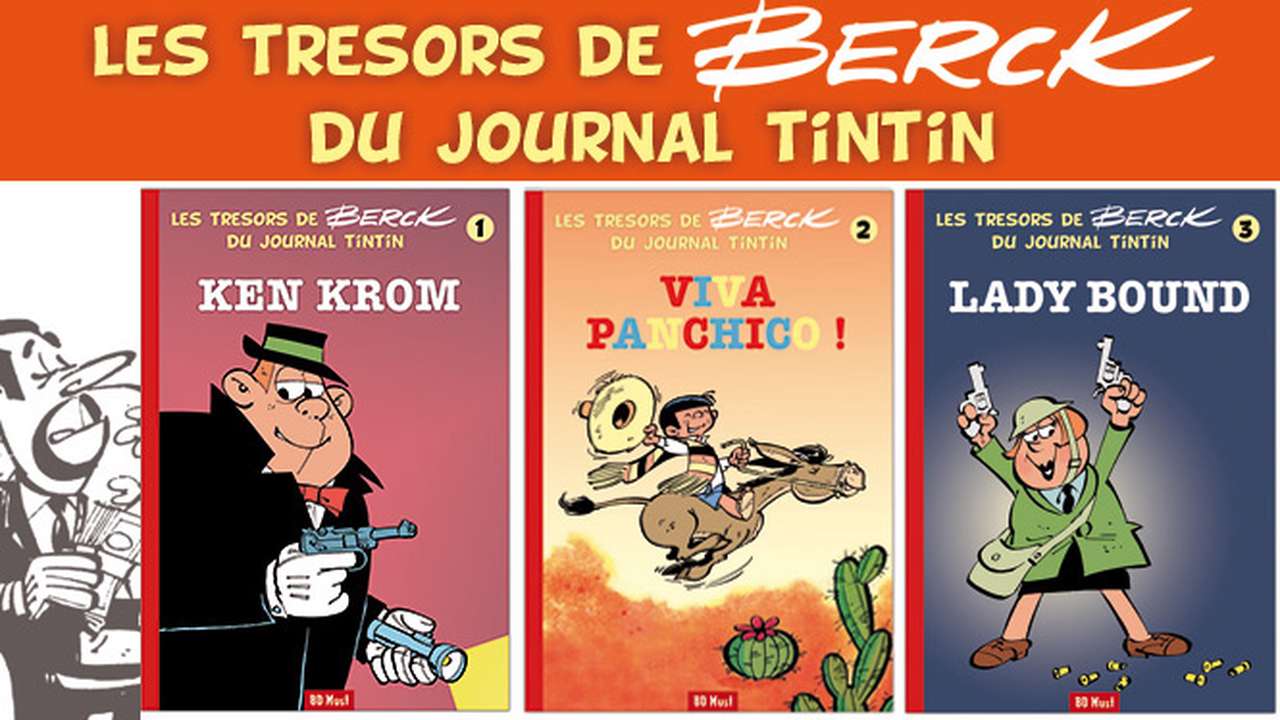 Les trésors de Berck du Journal Tintin