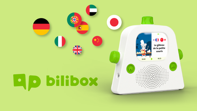 Bilibox, la première boîte à histoires multilingues