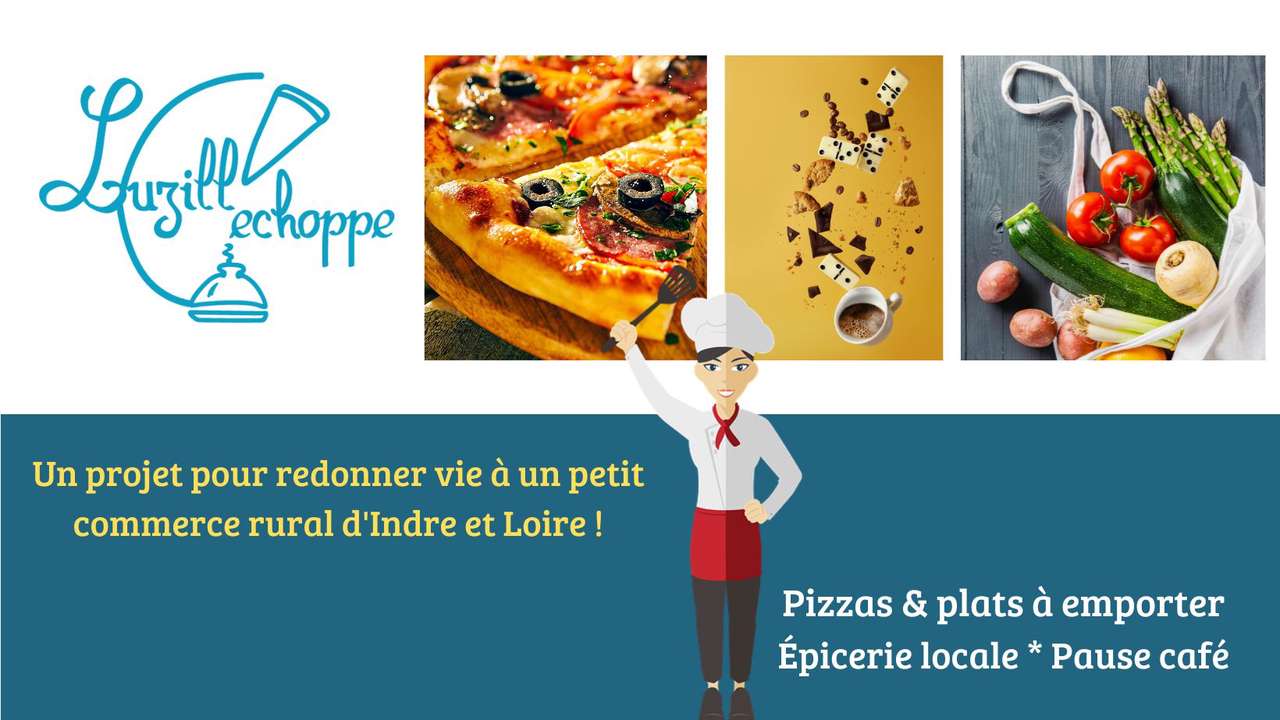LUZILL' ÉCHOPPE * plats & pizzas à emporter*épicerie locale - Ulule
