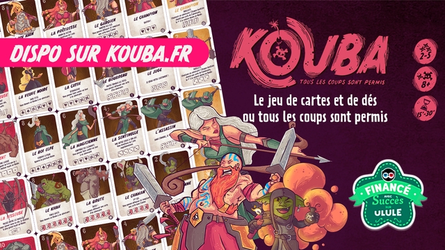 KOUBA le jeu de cartes et de dés épique