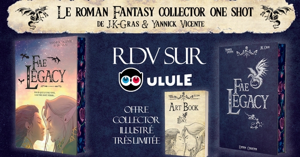 Collector FANTASY de J.K-Gras illustré par Yannick Vicente