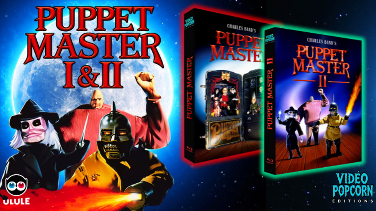 PUPPET MASTER 1 & 2 EN BLU RAY - Ulule