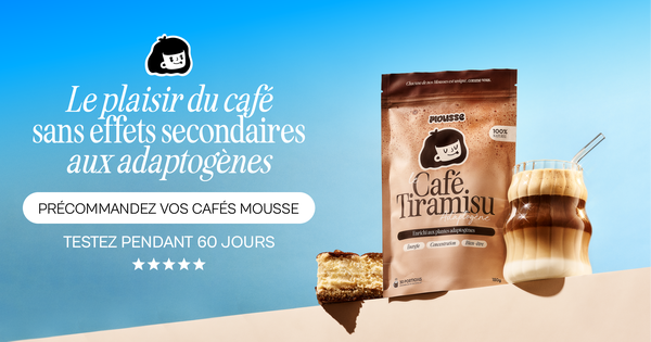 Mousse - Du café amélioré grâce aux champignons adaptogènes