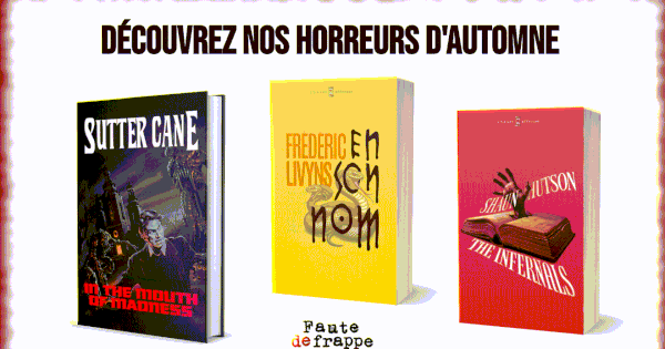 Cet automne, lisez Sutter Cane (et les autres) ! - Ulule