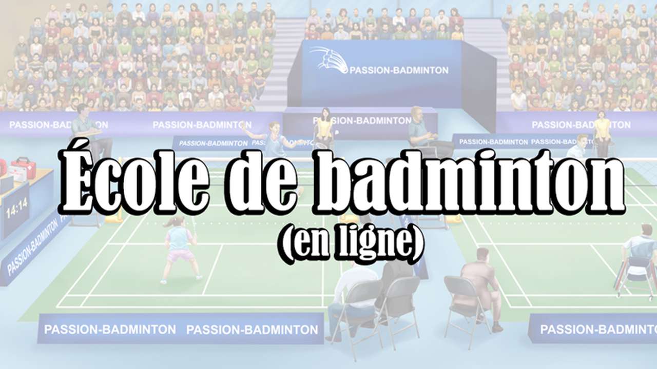 École de badminton en ligne