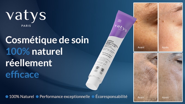 Cosmétique 100% d'origine naturelle et RÉELLEMENT efficace