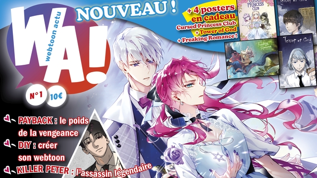 WEBTOON ACTU : le 1er magazine 100% webtoon
